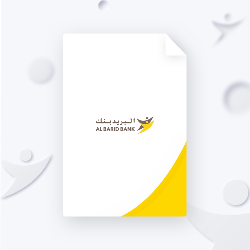 Kit presse d'Al Barid bank | Barid Bank